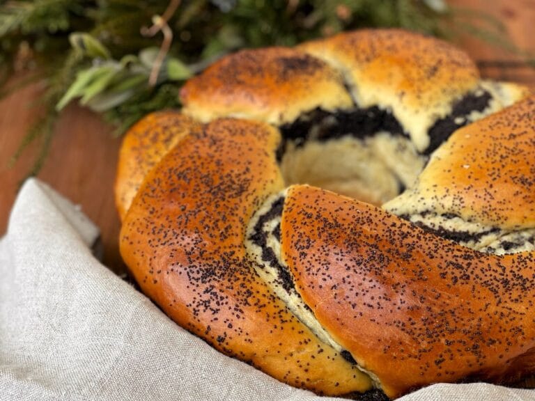 Poppy Seed Roll Recipe | YellowMixer.com Baking Blog